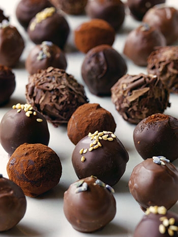 Honey-Lavender Truffles for Valentine's Day - Sage Creations Farm